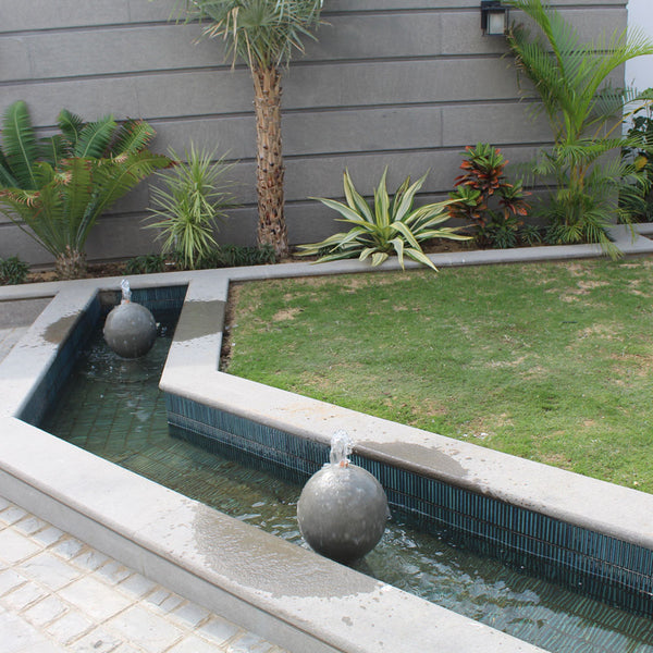 Mini orb fountain – The Urban Green | Garden Designing and Fountain ...